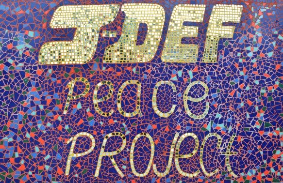 J-DEF Peace Project, mosaic, Pilsen | Eyes on the Streets