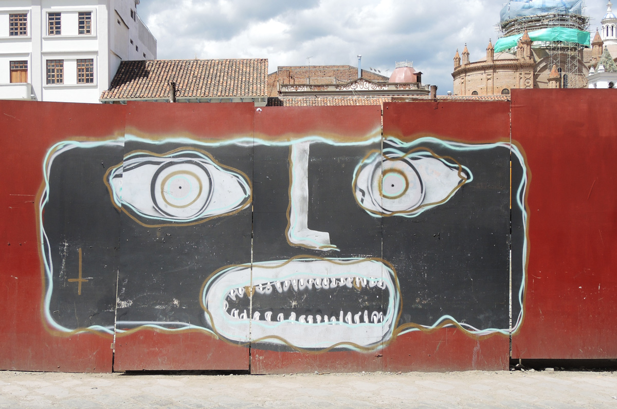Murals on Hoardings, Cuenca Ecuador | Eyes on the Streets