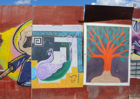Murals on Hoardings, Cuenca Ecuador | Eyes on the Streets