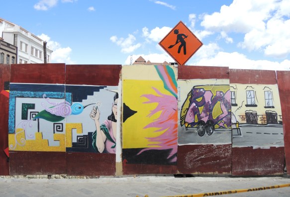 Murals on Hoardings, Cuenca Ecuador | Eyes on the Streets
