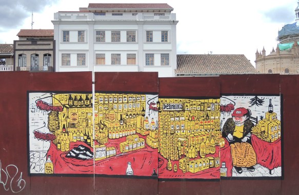 Murals on Hoardings, Cuenca Ecuador | Eyes on the Streets