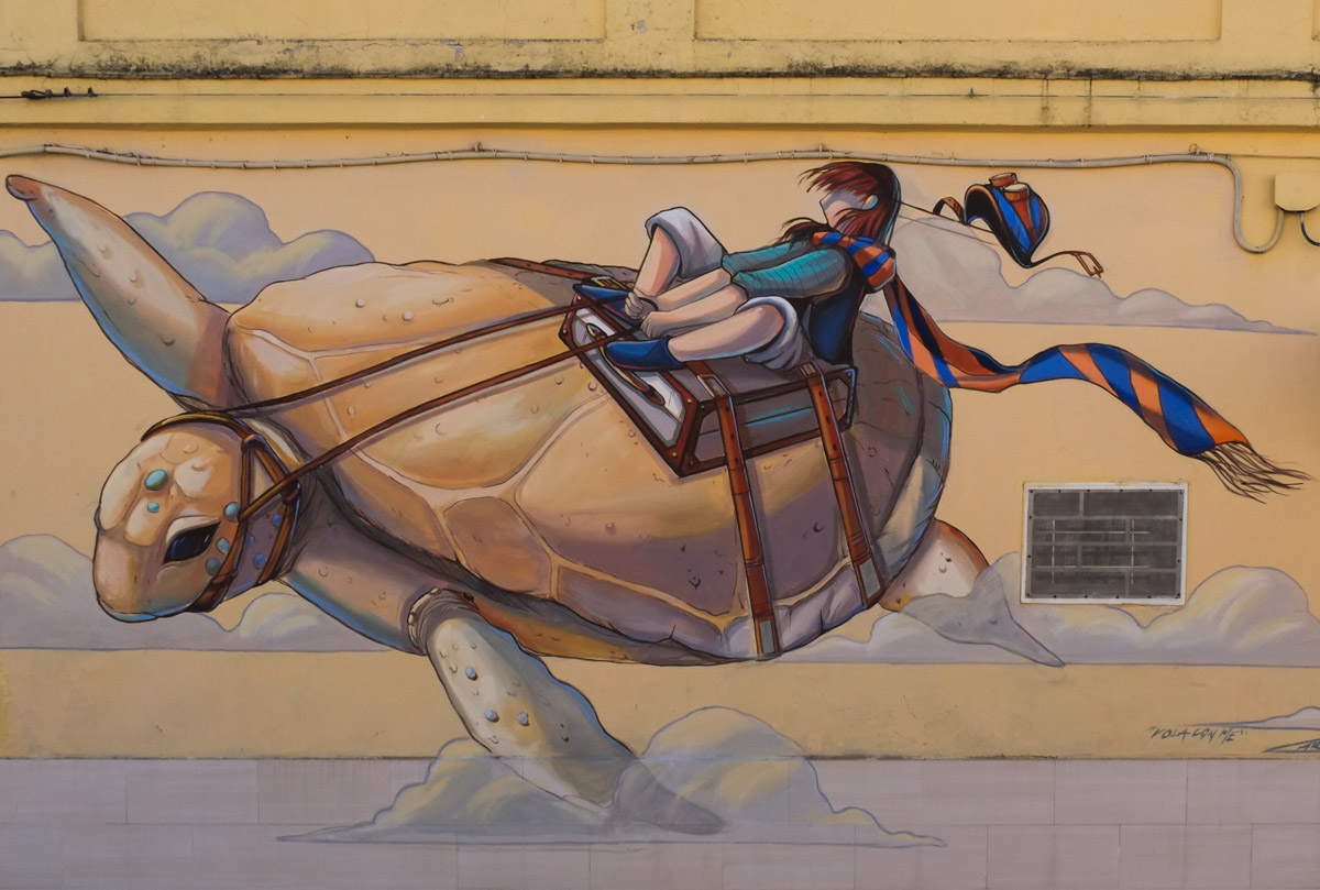 Stornara – riding turtles and reading cats | Eyes on the Streets